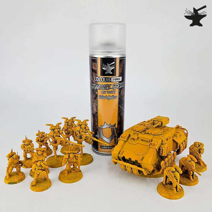 Colour Forge Spray: Signature Series – Valrak Yellow (500ml ...