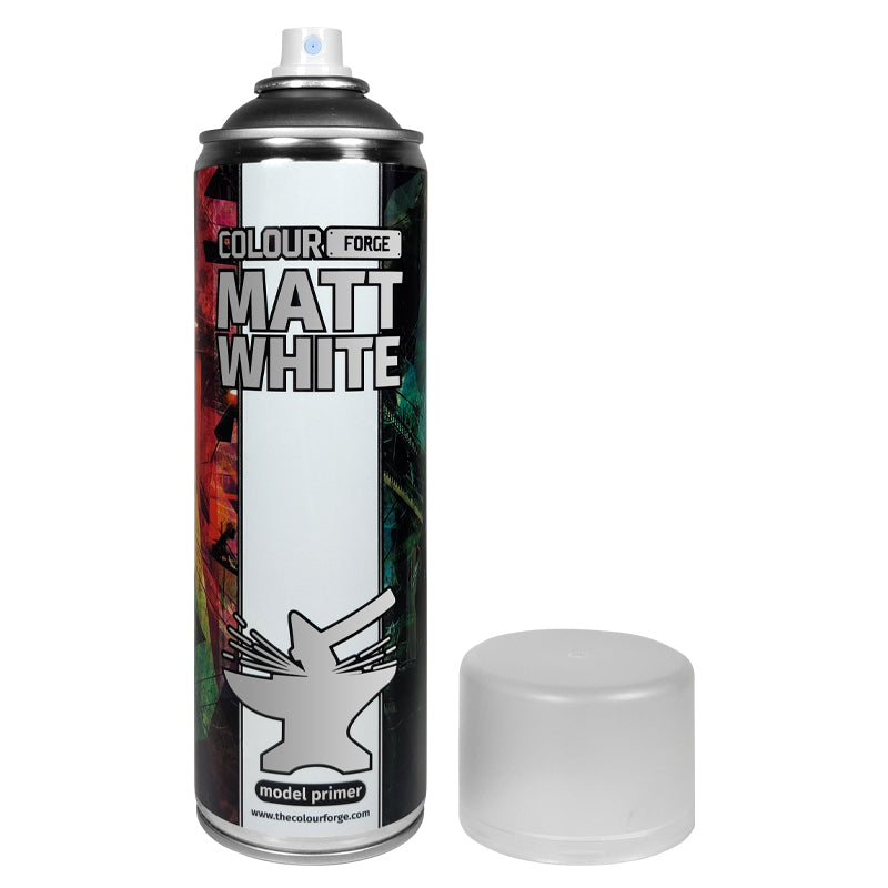 Colour Forge Spray: Matt White (500ml) – ColourForge NA