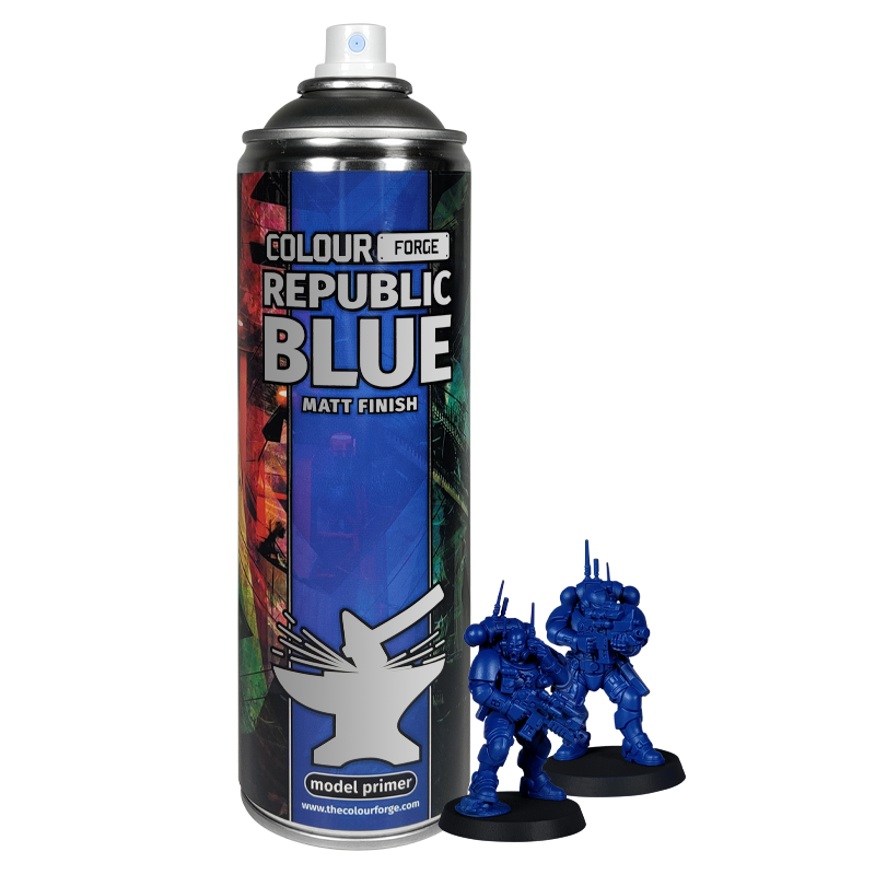 Colour Forge Spray: Republic Blue (500ml) – ColourForge NA