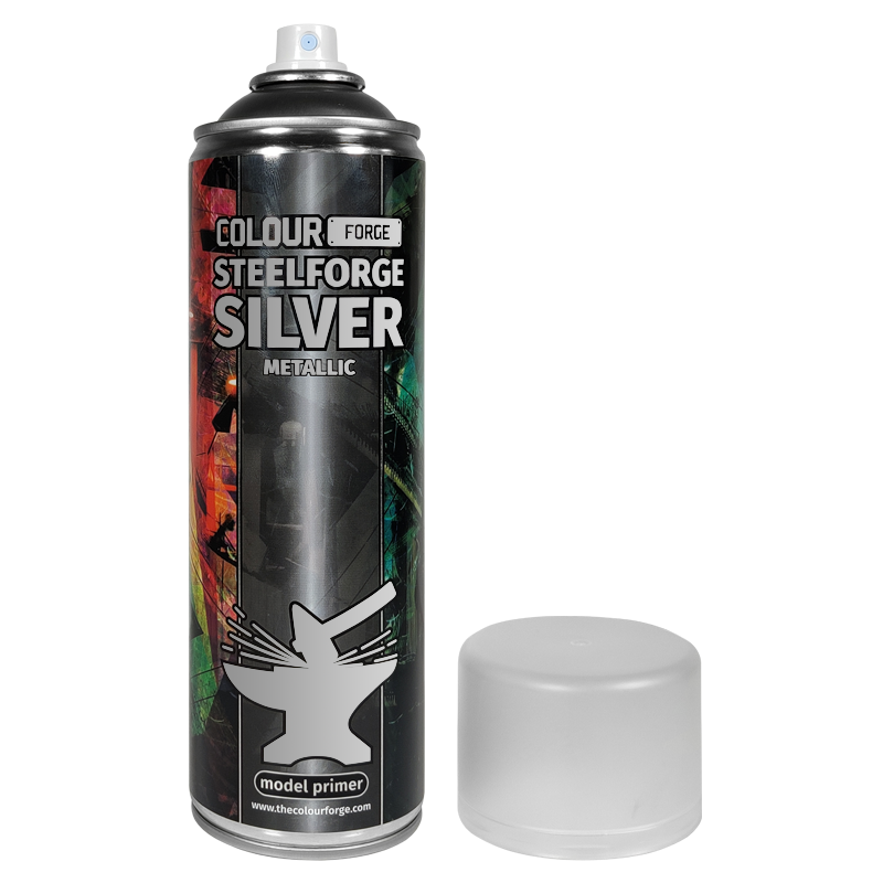 Colour Forge Spray: Steelforge Silver (500ml) – ColourForge NA