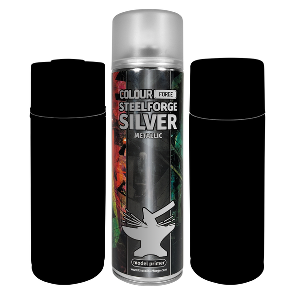 Colour Forge Spray: Steelforge Silver (500ml) – ColourForge NA